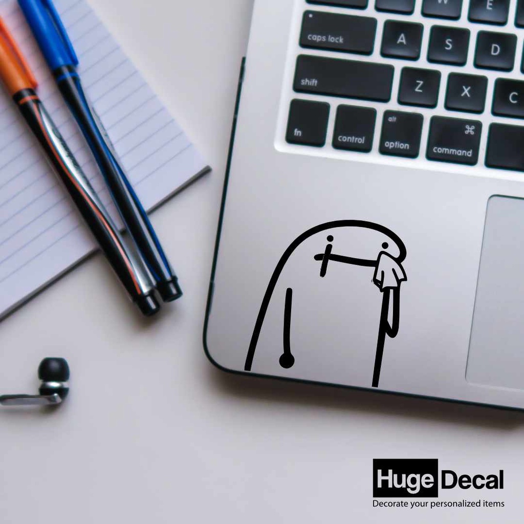 Jual Decal Sticker Macbook Laptop - Flork Meme | Shopee Indonesia