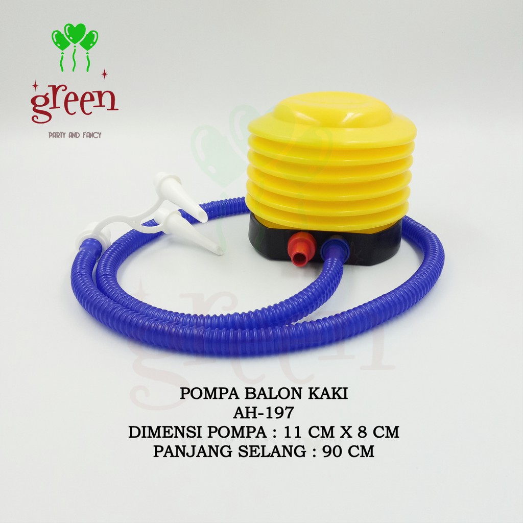 Jual Pompa balon Pompa balon kaki Pompa balon latex Pompa kaki | Shopee ...
