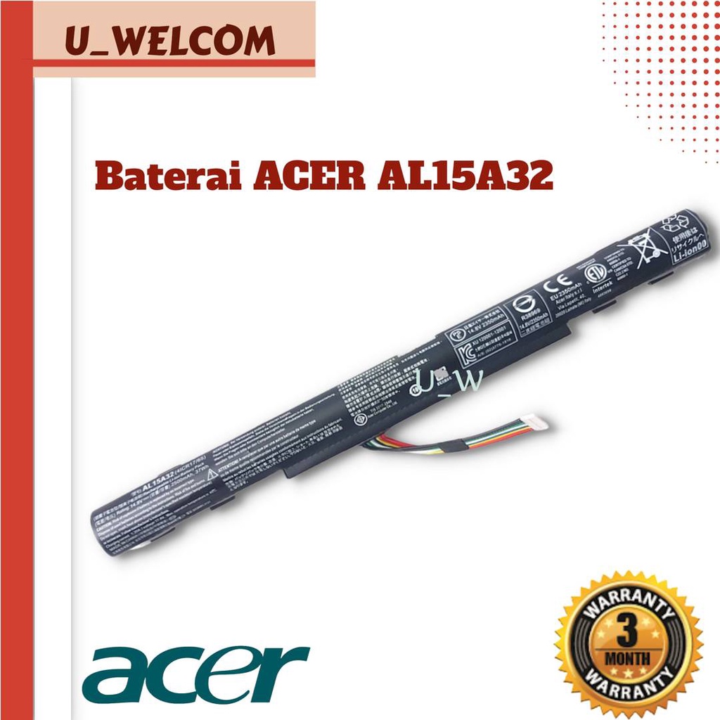Jual baterai batre battery acer Aspire E5-473 E5-573 E5-422 e5-473g ...