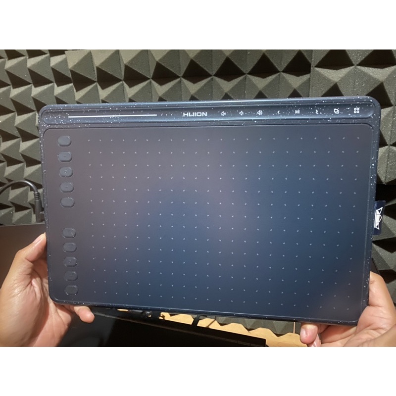 Jual Huion HS 611 Drawing Digital Pen Tablet (Warna Hitam) | Shopee ...