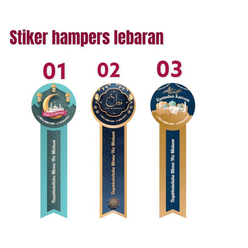 Jual Stiker Hampers Lebaran | Shopee Indonesia