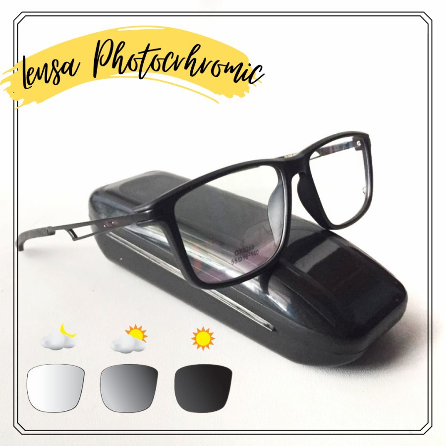 Jual Kacamata Photoromic Lensa Anti Radiasi Uv Pria Frame Kaca mata ...