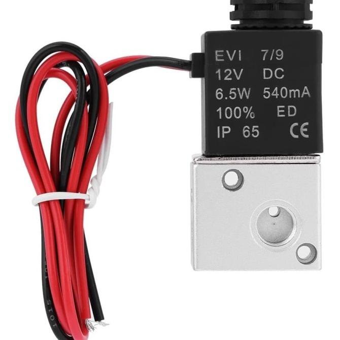 Jual Solenoid Valve Electric Pneumatic Air Valve 1/8" DC 12V 3-Way | Shopee Indonesia