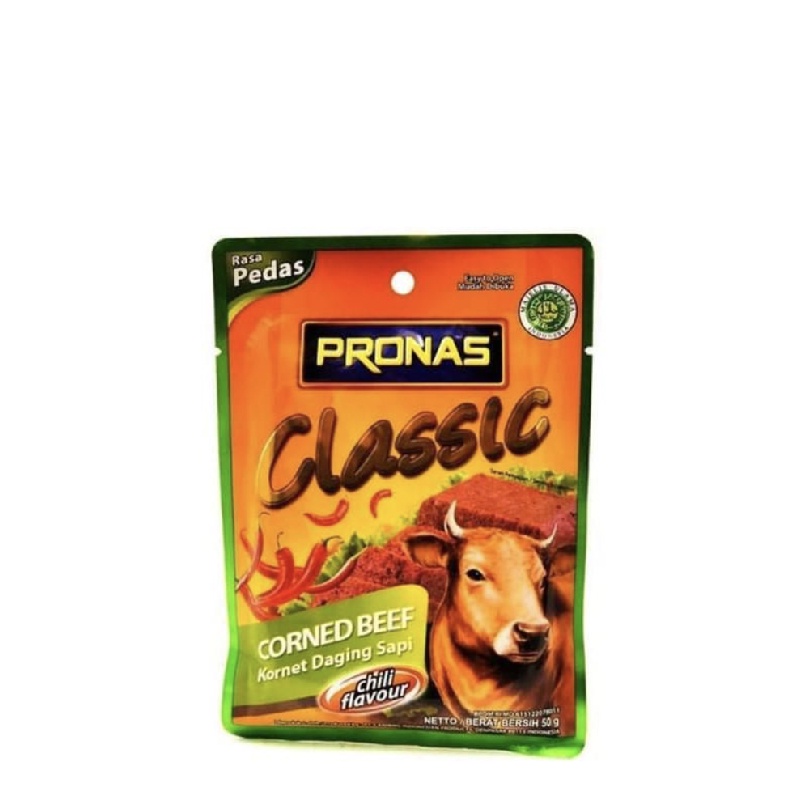 Jual Pronas Classic Corned Beef Chili 2 x 50 gr | Shopee Indonesia
