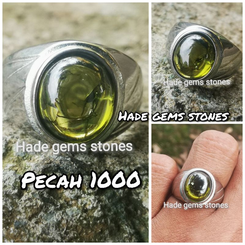 Jual BATU AKIK PECAH SERIBU PERIDOT ASLI BANGKOK | Shopee Indonesia