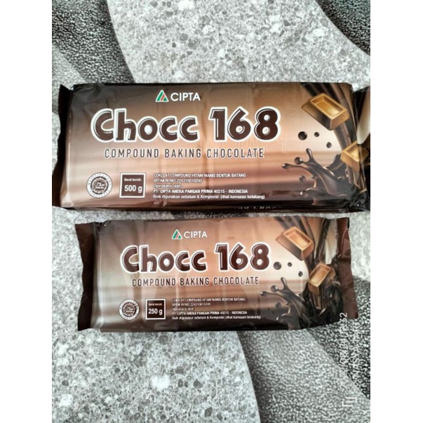Jual CHOCC 168 | COKLAT BATANG 250gr 500gr | Shopee Indonesia