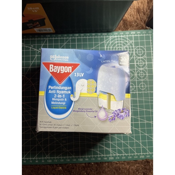 Jual baygon liquid elektrik lavender starter pack 22ml (1 alat + 1 refill) | Shopee Indonesia