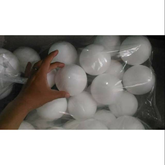 Jual Bola gabus 10cm styrofoam 10 cm sterofoam murah bagus besar jumbo ...