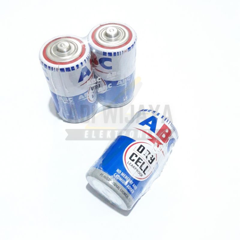 Jual Baterai ABC - R20S IEC/UM - 1/D SIZE 1.5V | Shopee Indonesia