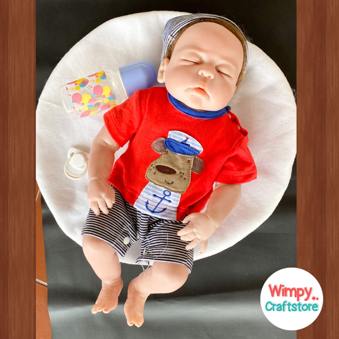 Jual Realistic Silicone Doll Boneka Bayi Silicone Vinyl Fotografi ...
