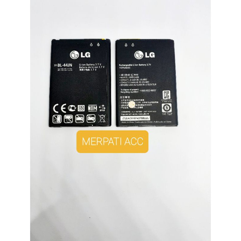 Jual BATRE/BATERAI/BATTERY LG OPTIMUS 2 OPTIMUS PRO BL-44JN | Shopee ...