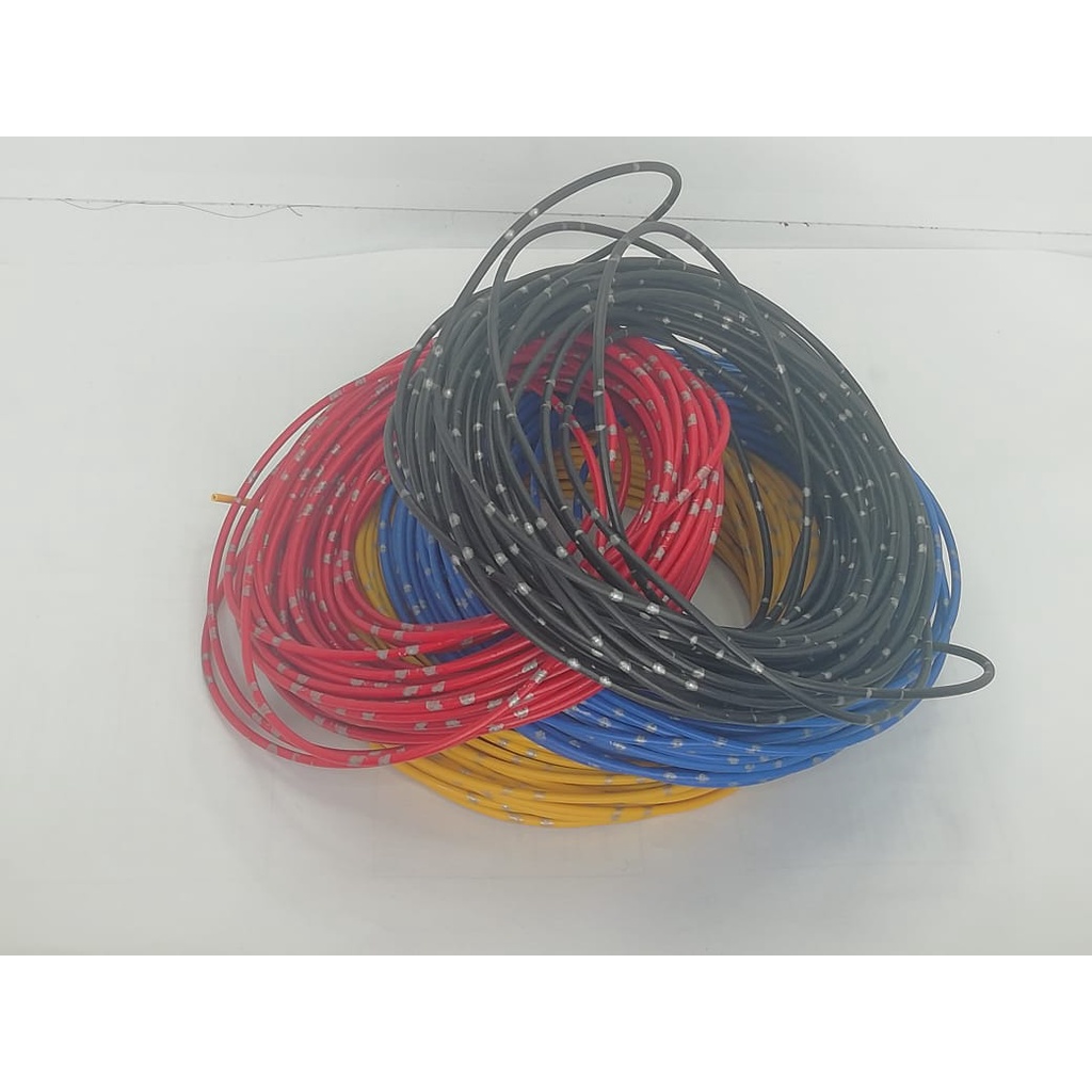 Jual Kabel Bintik Serabut Body Motor Mobil Standar Pabrik Ukuran 0,85 mm Lampu Tembak 1 Meter ...