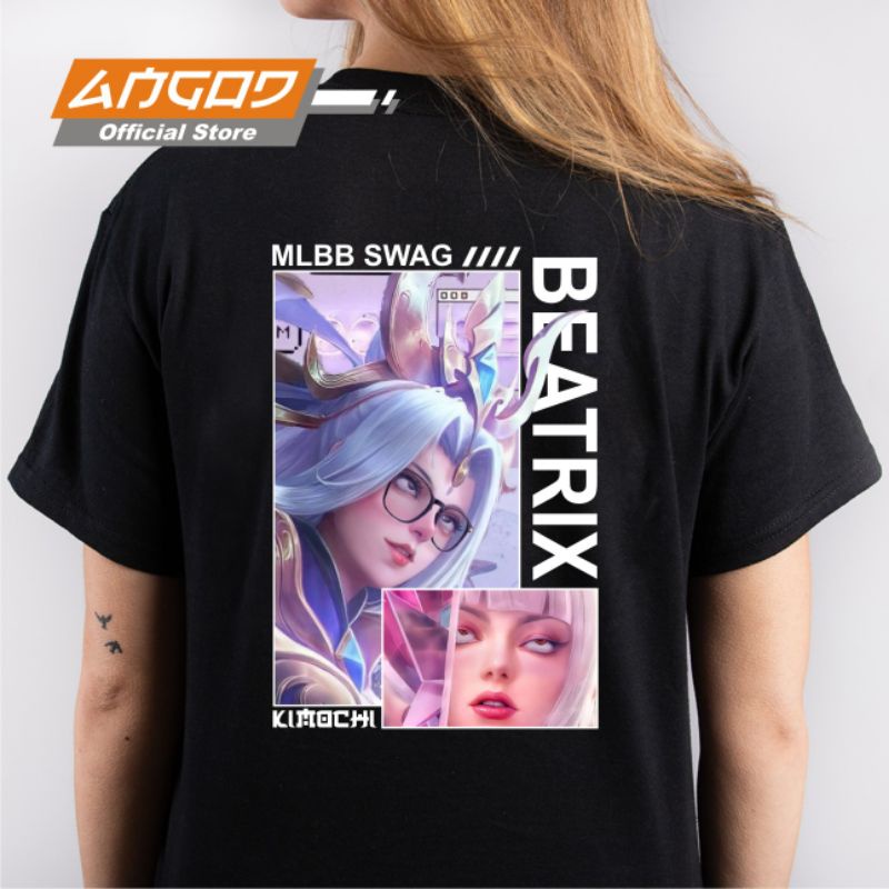 Jual KAOS DISTRO MOBILE LEGENDS SELENA / MLBB SWAG / T-SHIRT ML / EXE ...