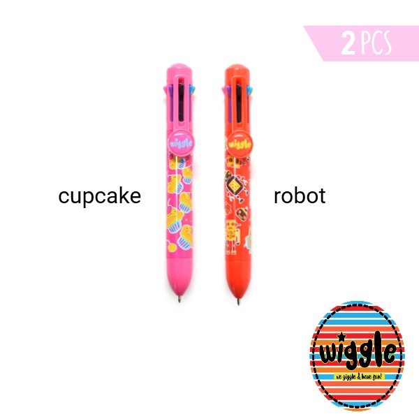 Jual Wiggle 8 Color Pen (2 Pcs) | Shopee Indonesia