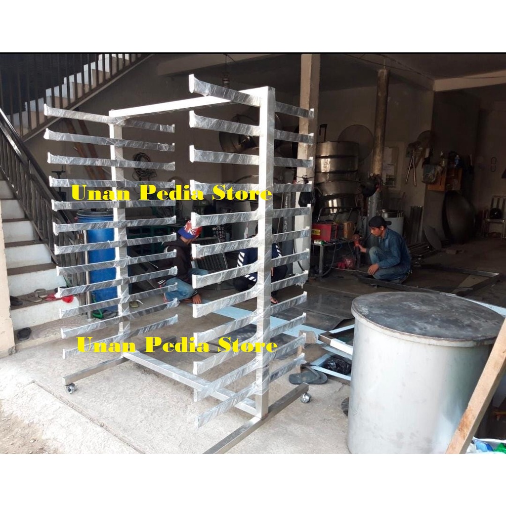 Jual Rak Fermentasi Kedelai plus Tray - Alat Pengolahan Kedelai Tahu ...