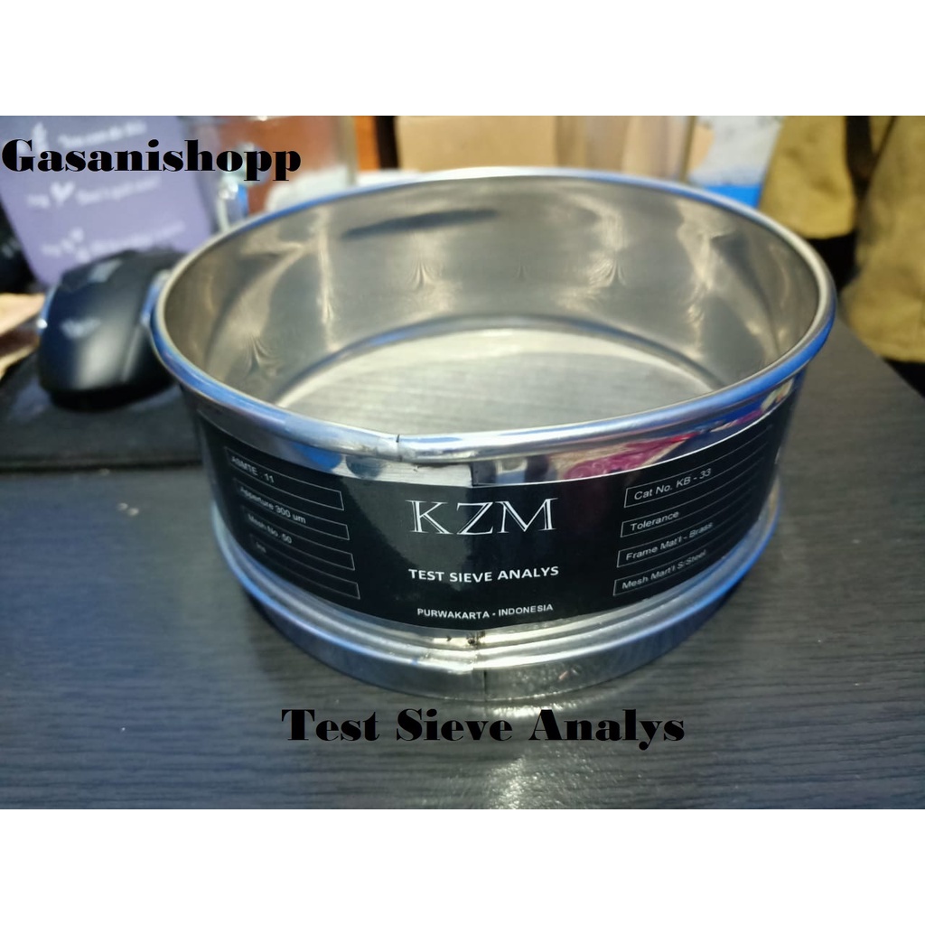 Jual Test Sieve Analys Mesh 40 (425 um ) OD 15 cm x H 7 cm | Shopee ...