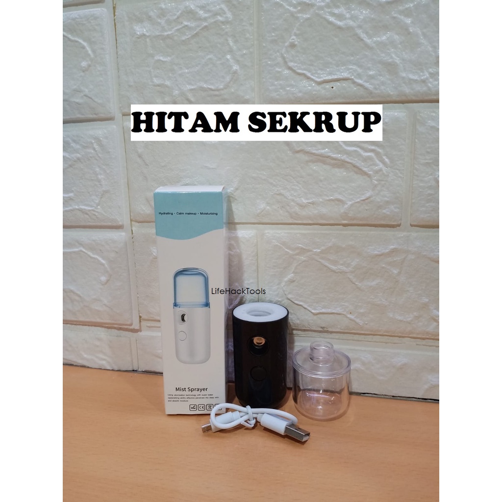 Jual [ORIGINAL/OEM] Mini Nano Mist Sprayer, Mini Facial Humidifier Untuk Wajah Dan Disinfektan ...
