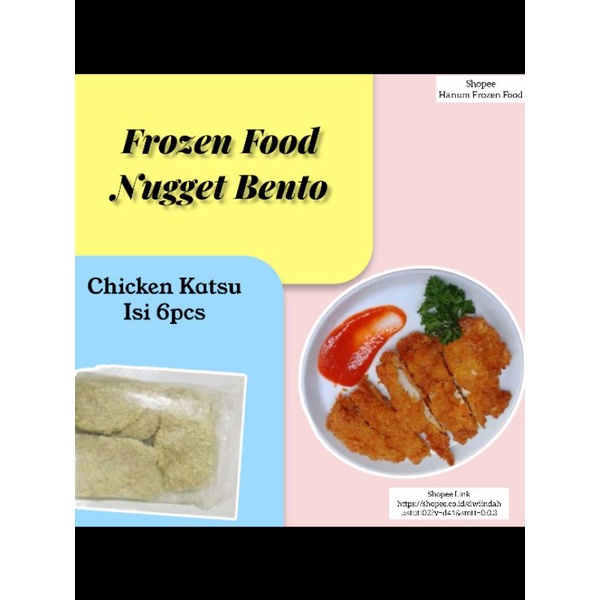 Jual Chicken Katsu Frozen Food Nugget Bento | Shopee Indonesia