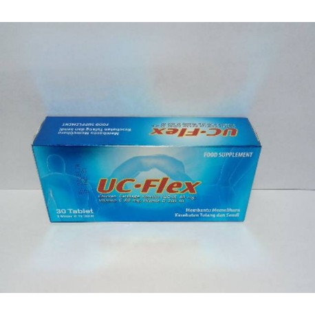 Jual UC - FLEX 1 BOK ISI 30 TABLET / VITAMIN C / TULANG DAN SENDI ...