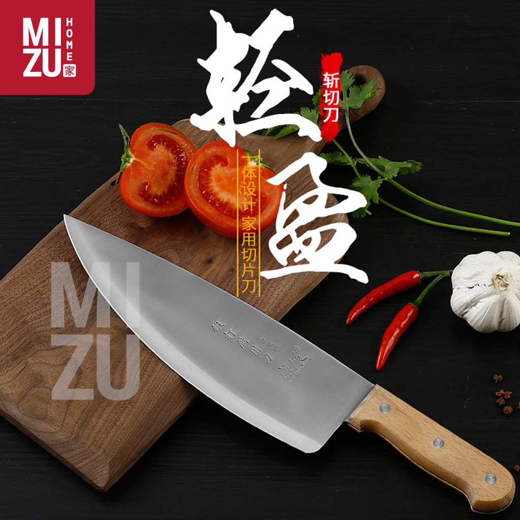 Jual WEIZHEN YangJiang Meat Knife Pisau Golok Daging 25cm 10in Hardened ...