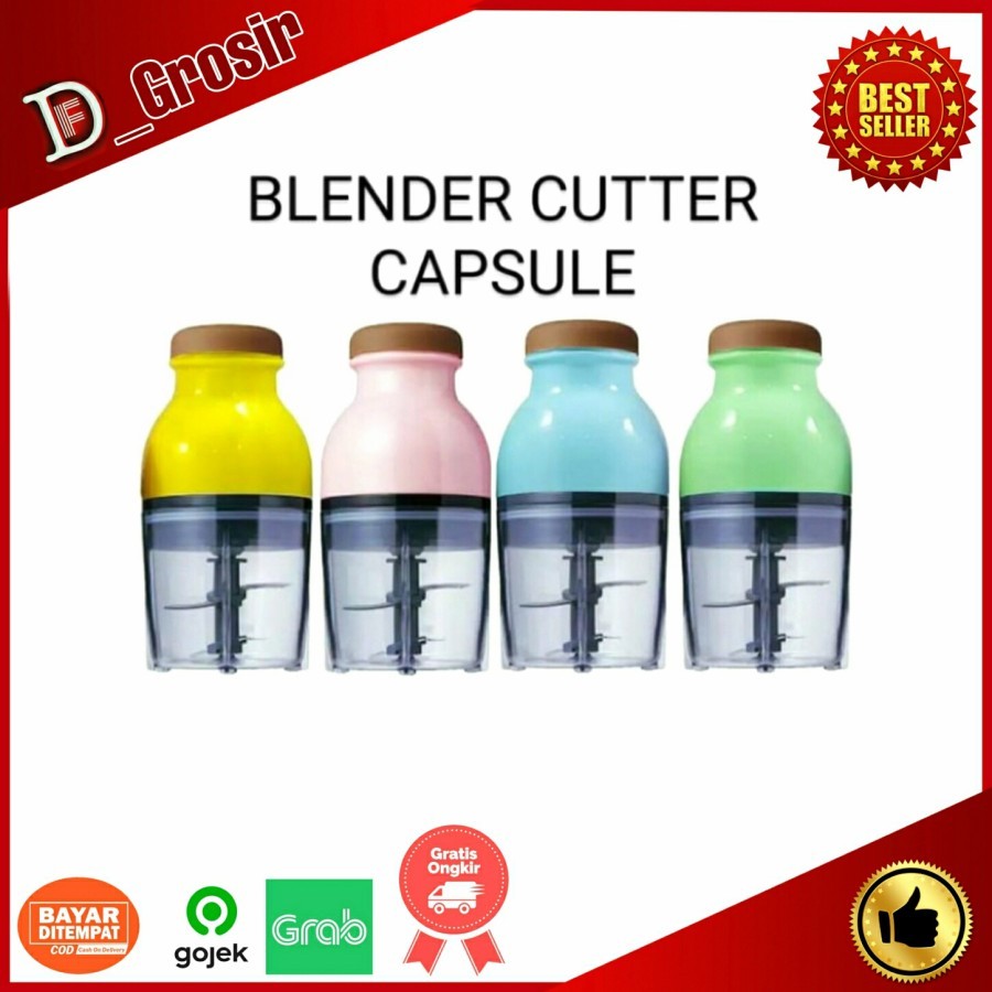 Jual Blender Capsul Cutter Quatre - Blender Capsul Multifungsi | Shopee ...