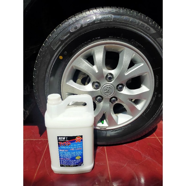 Jual Semir Ban TOP SILICONE Kualitas Premium 1 Liter 1000 ml / Semir ...