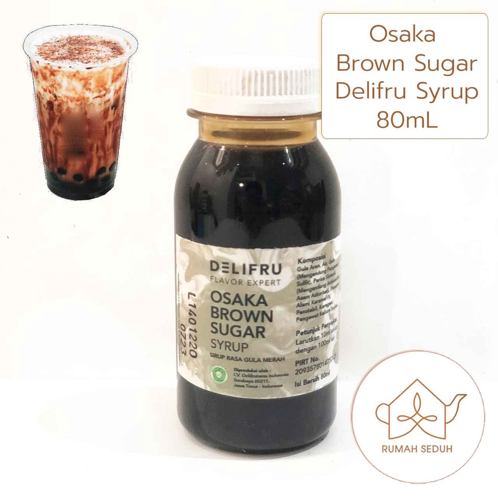 Jual 100 mL Trieste Java Brown Sugar Syrup - Okinawa Brown Sugar Boba ...