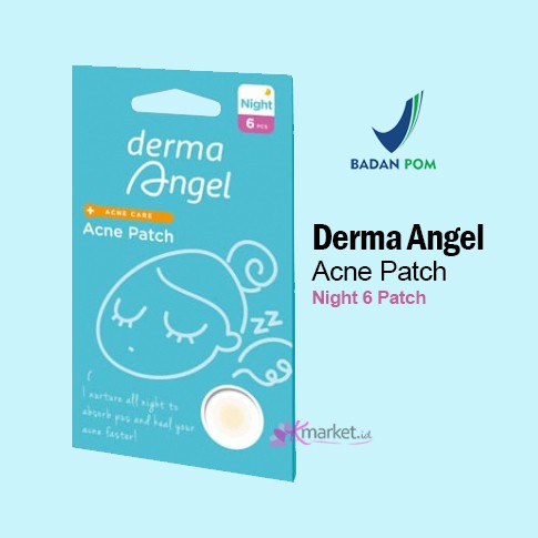 Jual Derma Angel Acne Patch Sticker Jerawat | Derma Angel Acne Gel ...