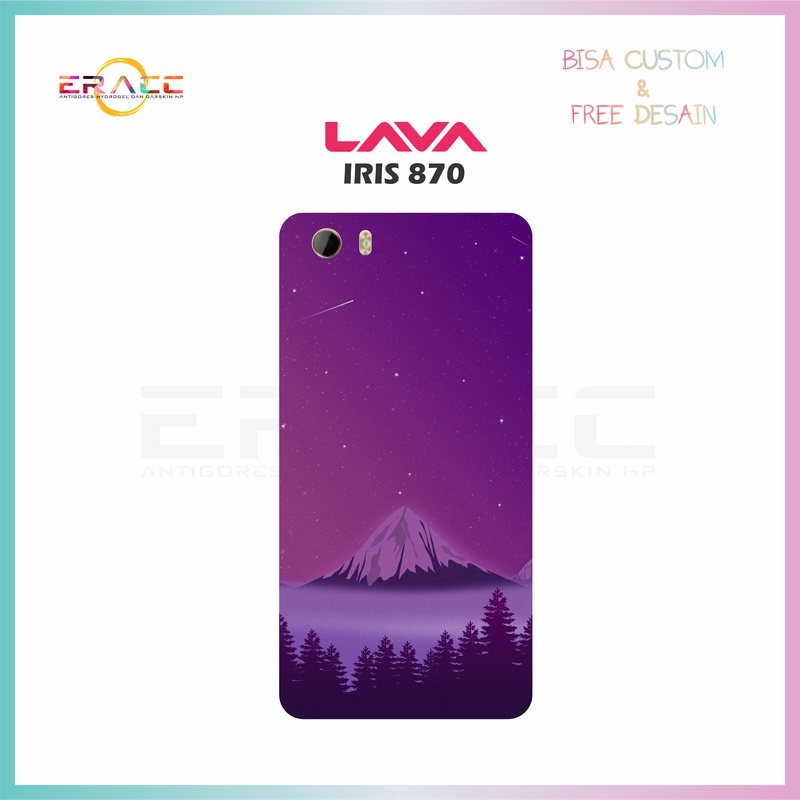 Jual GARSKIN SKIN LAVA IRIS 870 FREE CUSTOM | Shopee Indonesia