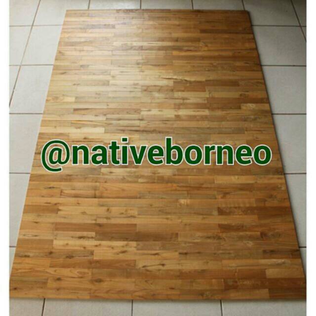 Jual Wood Sungkai Polos 140 x 200 [U005] - Wood Carpet, Karpet Kayu ...