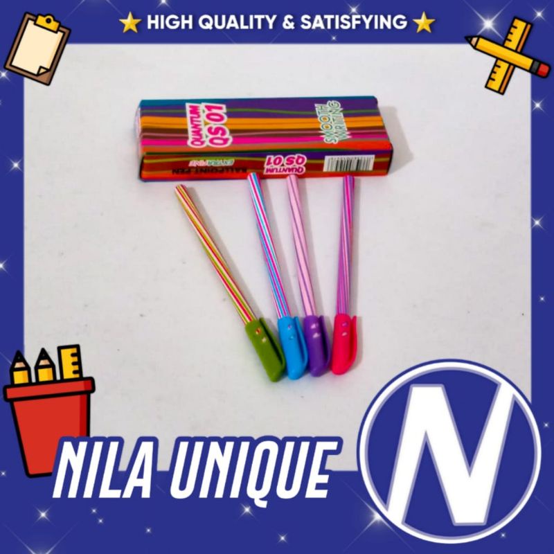 Jual PULPEN LILIN / ULIR / BOLPOINT STANDARD QUANTUM / BULPEN QUANTUM ...