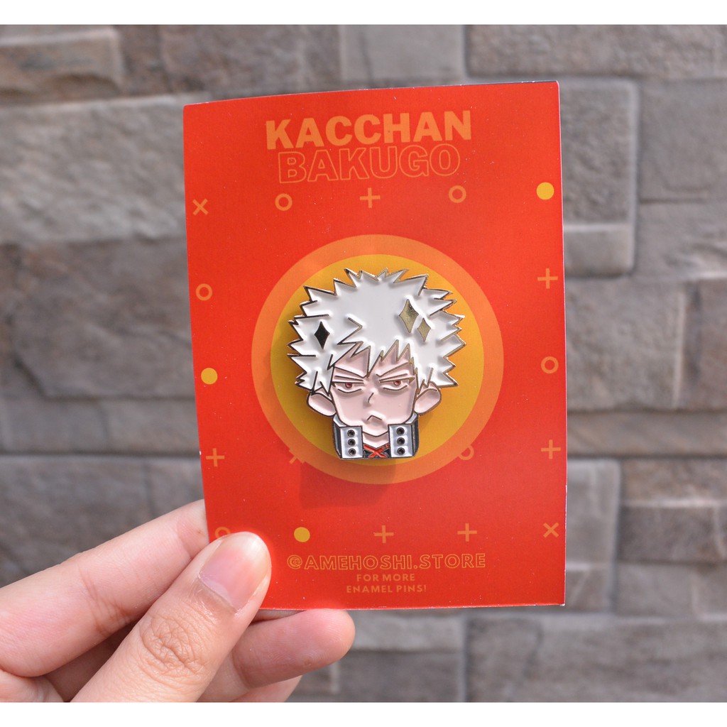 Jual Soft Enamel Pins Kacchan/Bakugo/BNHA | Shopee Indonesia