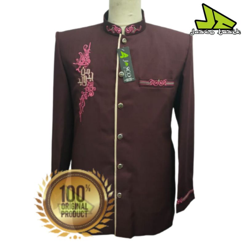 Jual Jasko Jas Koko (Jasko) warna marun man Jadda wa Jadda baju pria ...