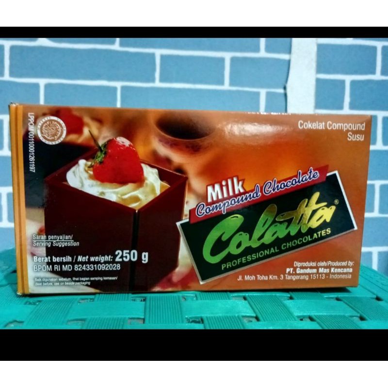 Jual Collata Milk Chocolate 250 gr | Shopee Indonesia