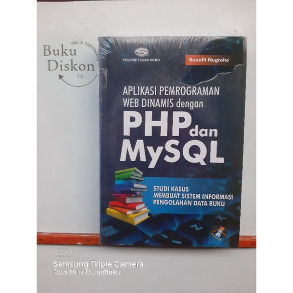 Jual Buku Origional Aplikasi Pembuatan Web Dinamis Dengan Php Dan Mysql | Shopee Indonesia