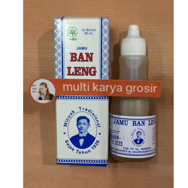 Jual Jamu Ban Leng Obat Batuk Banleng Pilek, Masuk Angin 50ml | Shopee ...