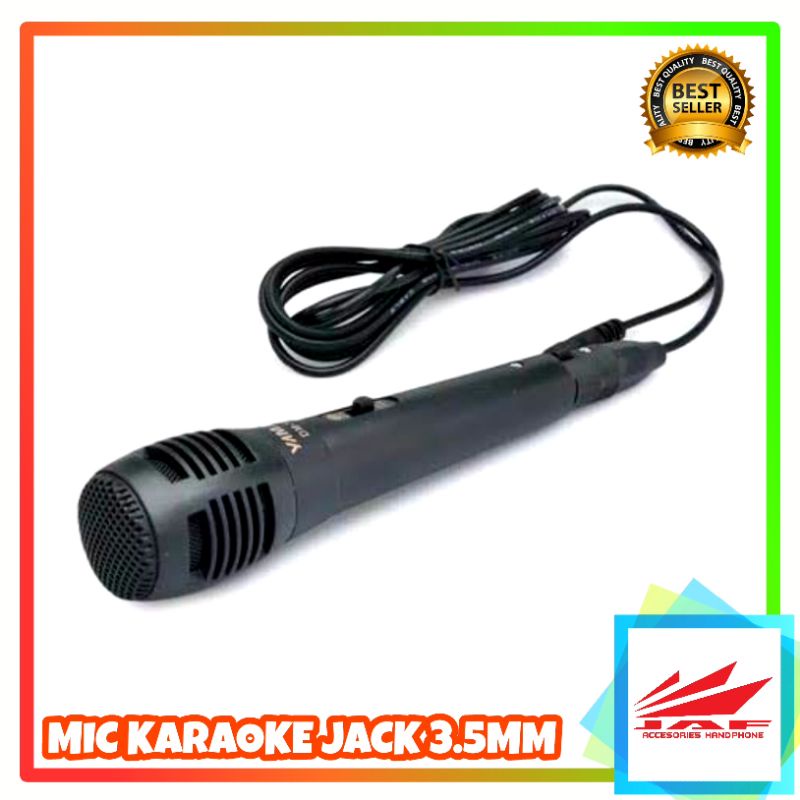 Jual Mic Microphone Karaoke Kabel Jack 3.5mm | Shopee Indonesia