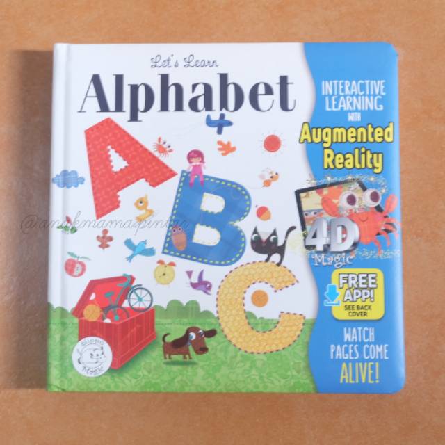 Jual BUKU BBW "LETS LEARN ALPHABET ABC" LITTLE HIPPO MAGIC BOOK ...
