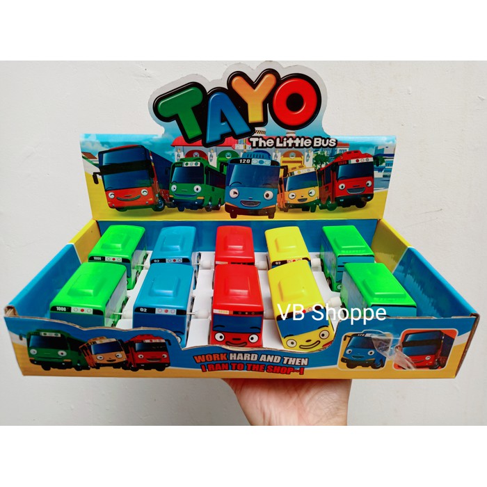 Jual mainan figure set bus sekolah tayoo school bus set 4pc taiyo toya ...