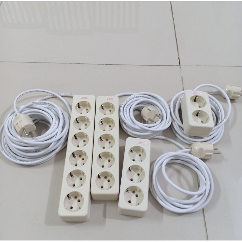 Jual Stop Kontak Uticon 1,2,3,4,5,6 Lubang + Kabel 1,2,3,4,5,6,7,8,9,10 meter | Shopee Indonesia