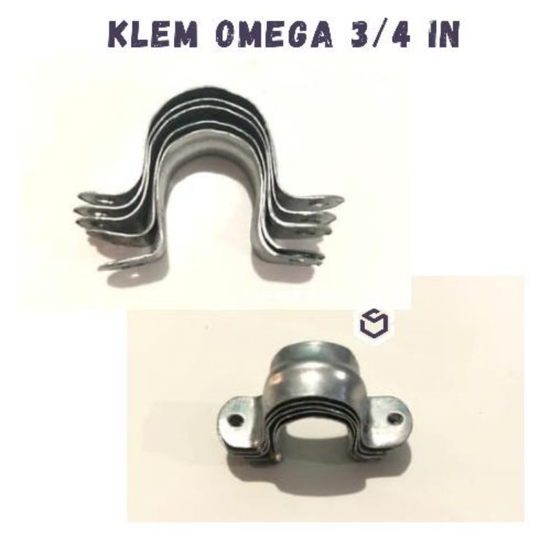 Jual klem pipa omega 3/4 klem seng klem pipa | Shopee Indonesia
