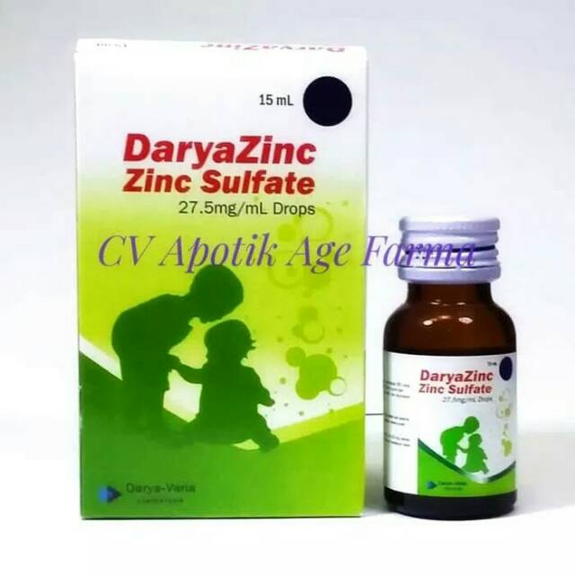Jual DaryaZinc drop 15 ml (darya-varia) | Shopee Indonesia