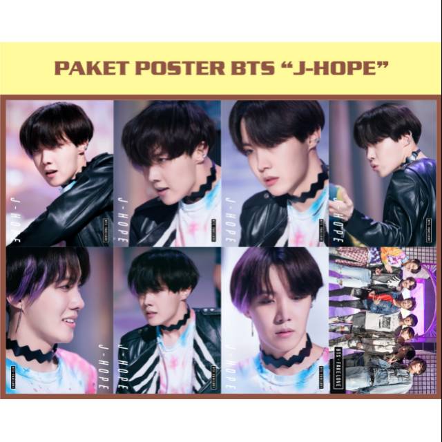 Jual JUNG HOSEOK J-HOPE POSTER SET | Shopee Indonesia