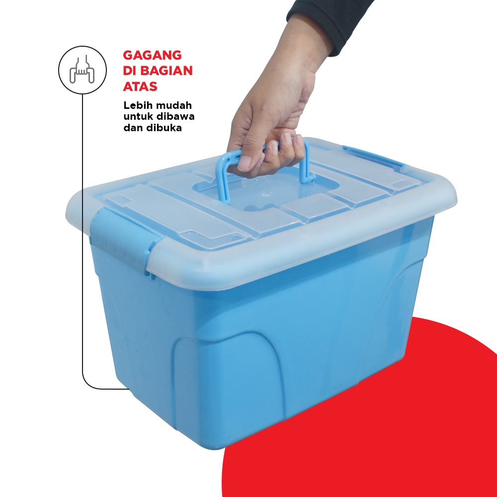 Jual BOX CONTAINER / BOX PENYIMPANAN / FAVOURITE CONTAINER M-10 MASPION ...