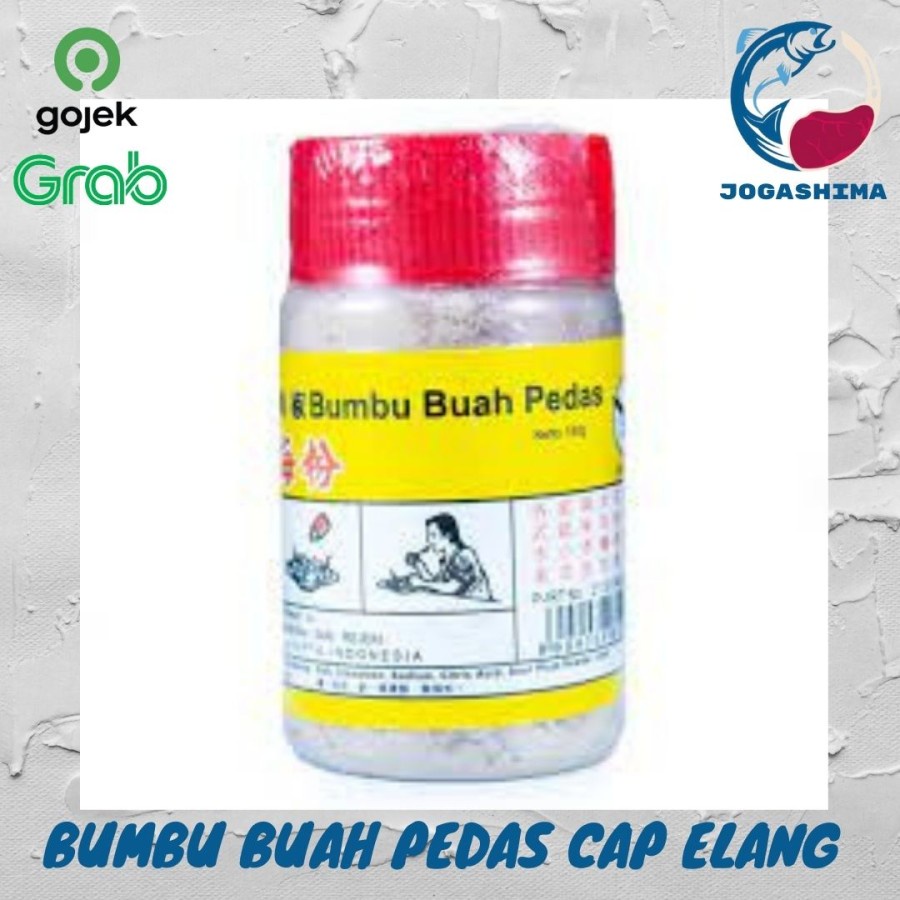 Jual Bumbu buah pedas cap Elang / garam buah/ perasa buah/ asam buah ...