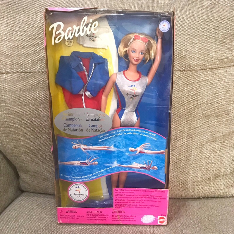 Jual Barbie Olympics Swimmer Sydney 2000 | Shopee Indonesia