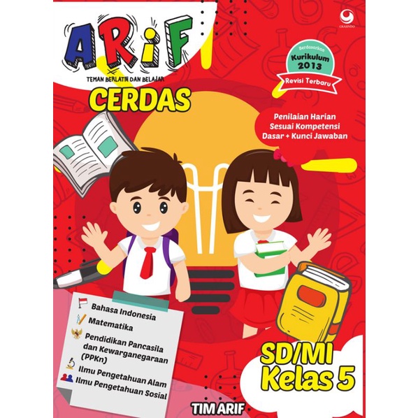 Jual Buku Arif Cerdas Untuk Sekolah Dasar Kelas 5 | Shopee Indonesia