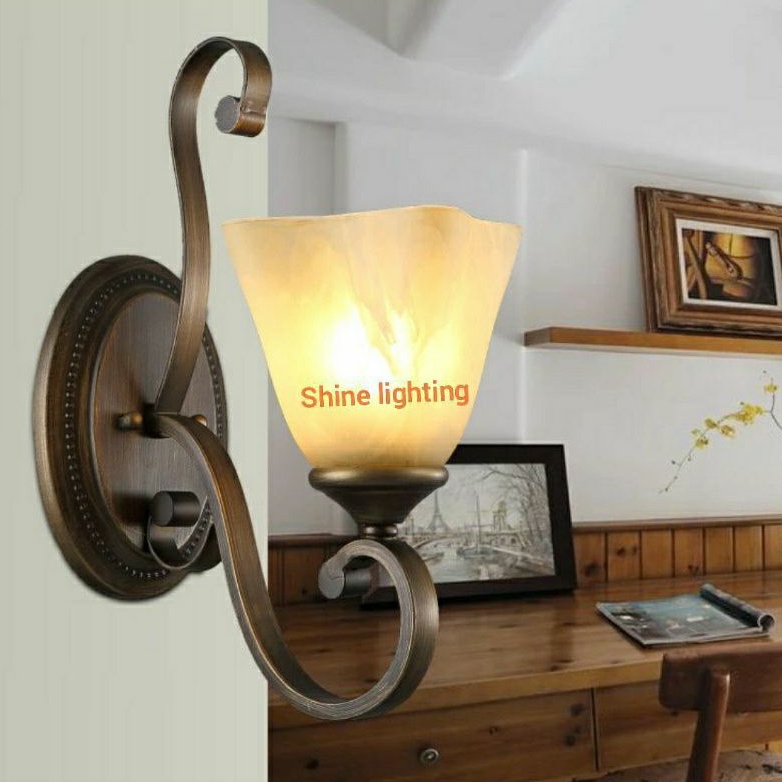 Jual Lampu dinding klasik american style ruang tamu tipe 7725/1B ...