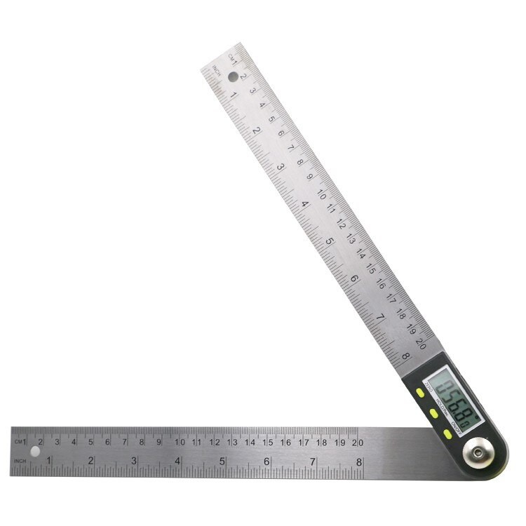Jual JIGONG Penggaris Digital Inclinometer Goniometer Level Angle Measuring Tool 200mm - JIG-200 ...