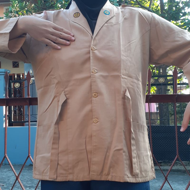 Jual BAJU SERAGAM DAN ROK SEKOLAH BIRU SMP ABU SMA PRAMUKA TERMURAH MULUS PRELOVED BEKAS ...